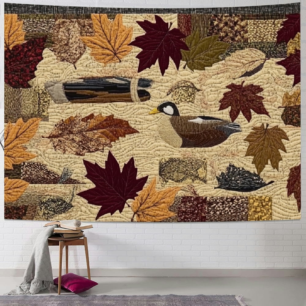 BCIIG Fall Foliage Tapestry Wall Hanging Unique Style Graphic ...