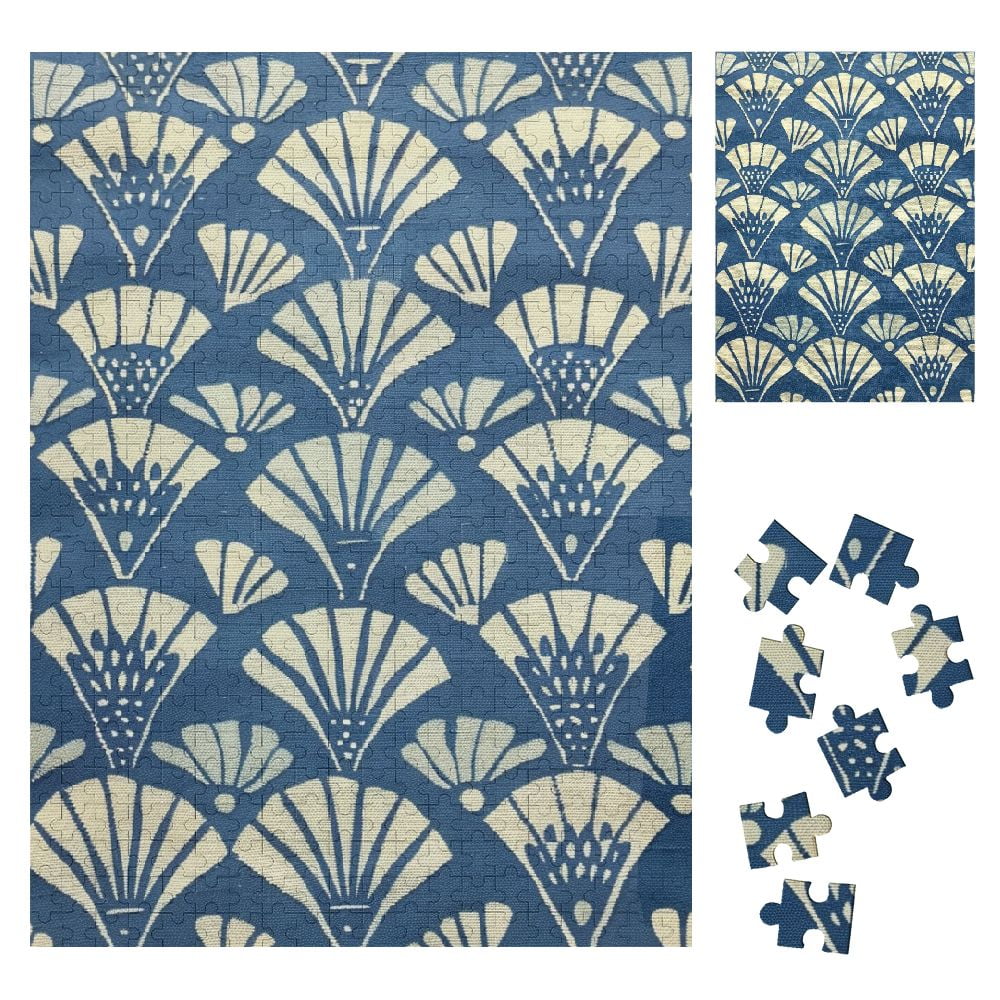 BCIIG Fan Design Wooden Jigsaw Puzzle Vertical Style Gift for Family ...