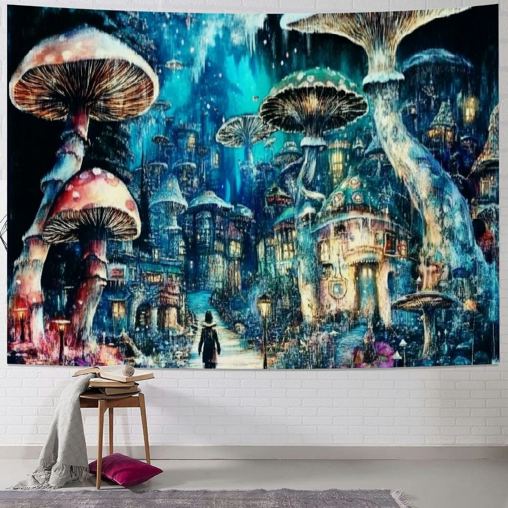 BCIIG Fantasy Forest Tapestry Nature Landscape Mystical Tapestry ...