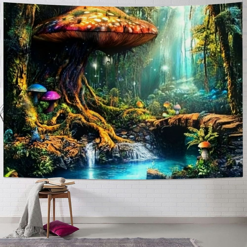BCIIG Fantasy Forest Tapestry Nature Landscape Tapestry Wall Hanging ...