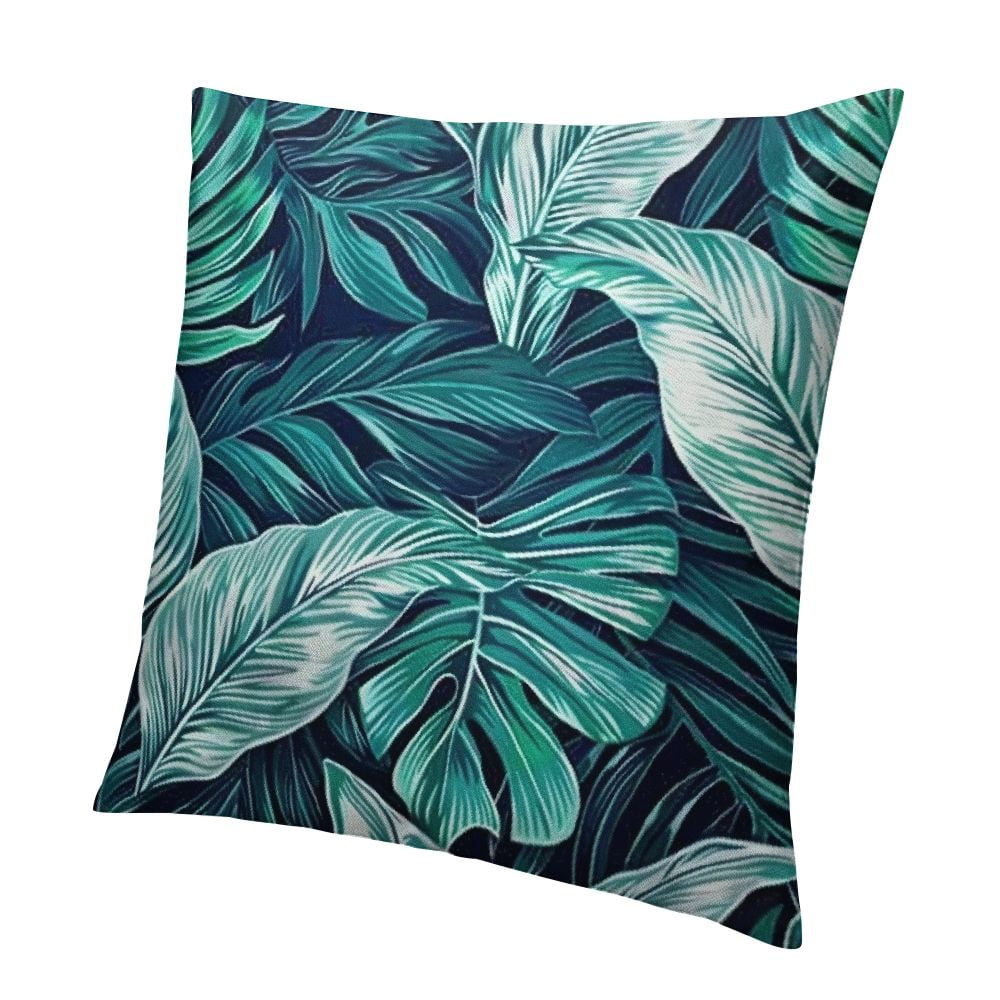 BCIIG Farmhouse Pillow Cover Tropical Pillow Cover, Tropical Palm ...
