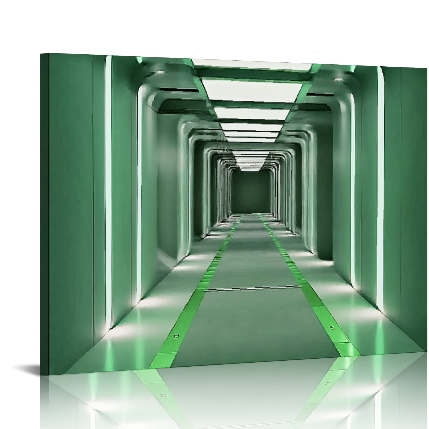 BCIIG Futuristic Print On Canvas Wall Decor for Living Room Bedroom ...