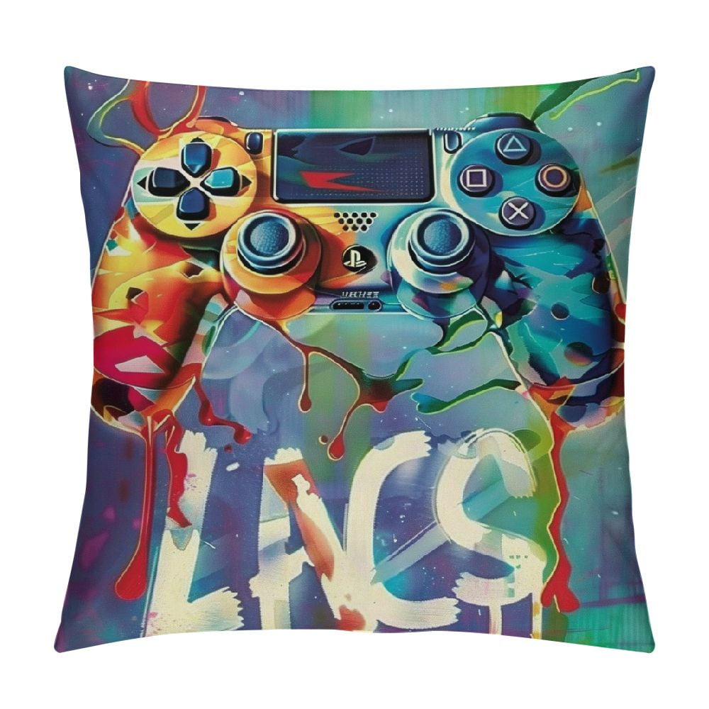 BCIIG Futuristic Style Graphic Decorative Cushion Throw Pillow Cover ...