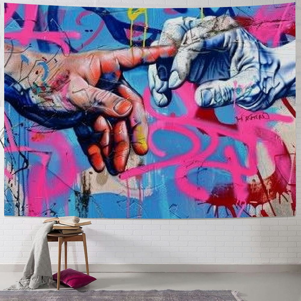 BCIIG Graffiti Art Tapestry Wall Hanging Unique Style Graphic ...