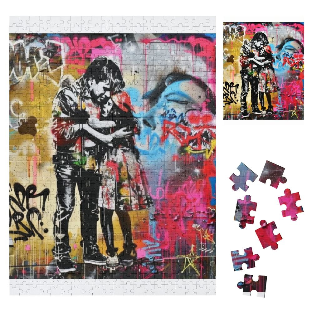 BCIIG Graffiti Art Wooden Jigsaw Puzzle Vertical Impossible Style ...