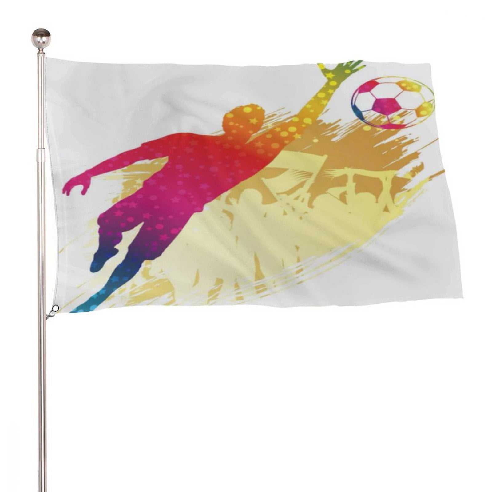 BCIIG Green Pitch Dive Moment Decorative Flag, Garden Decoration Banner ...