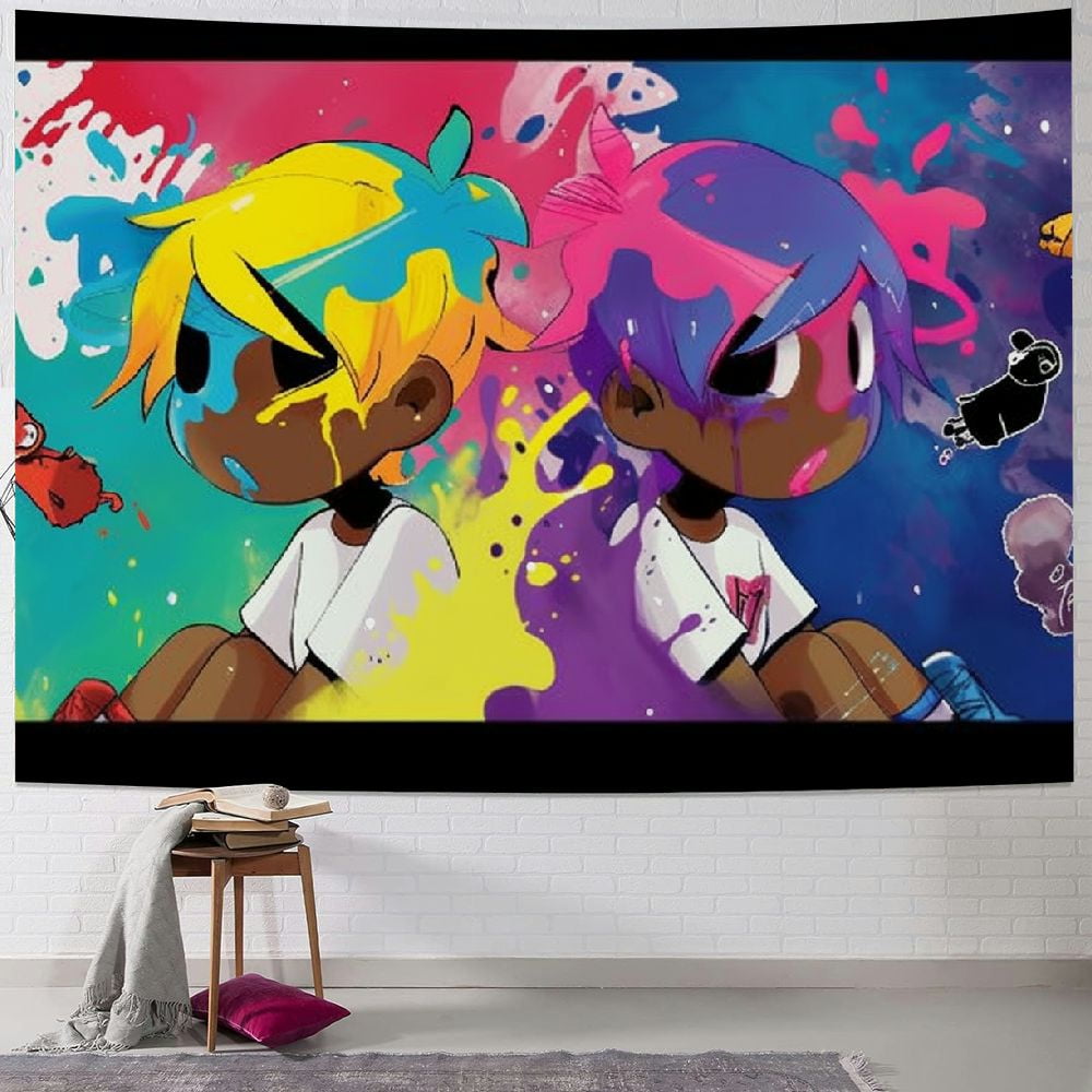 BCIIG Hip Hop Singer Tapestry Rapper Art Mural Blanket Wall Hanging ...