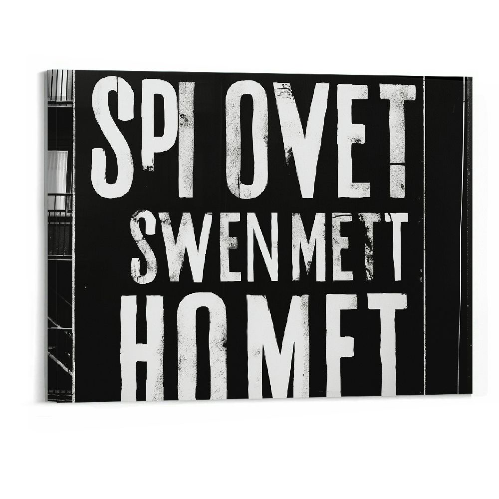 BCIIG Home Sweet Apartment - Minimalist Black and White Home Decoration ...