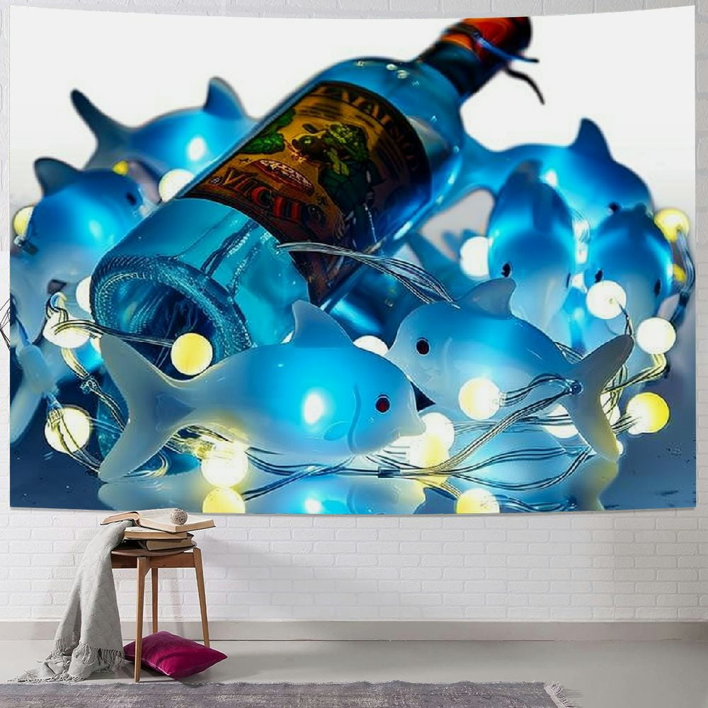 BCIIG Indoor Outdoor Decor Shark String Lights,4.9ft Battery Operated ...