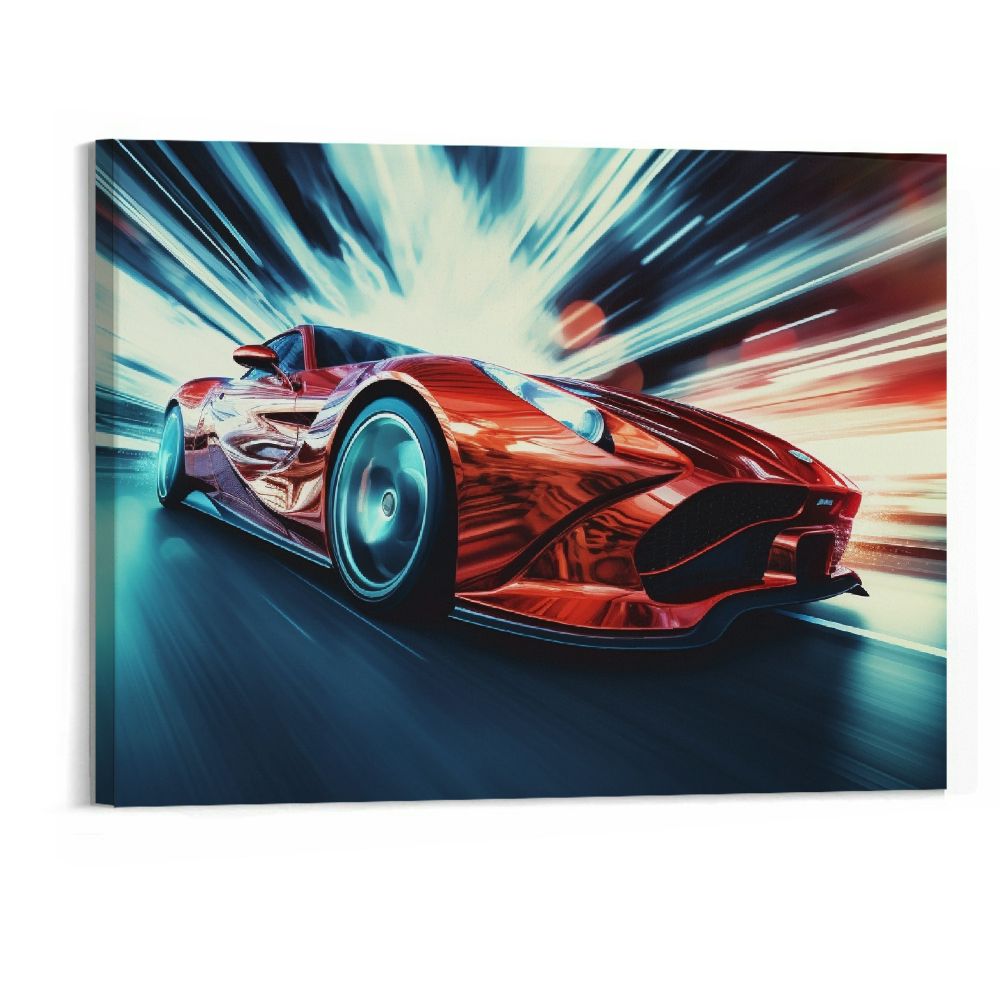BCIIG Jdm Car Art Poster Rx7 Drag Racing HD Canvas Prints Wall Art Room ...