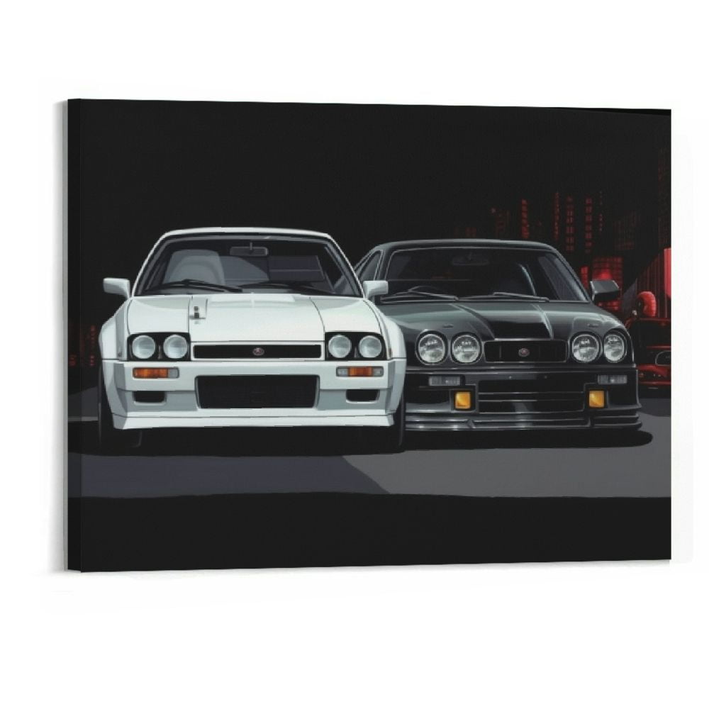 BCIIG Jdm Car Poster Gtr-car Vintage Poster Poster Decorative Painting ...