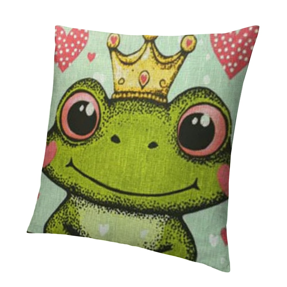 BCIIG Ladybug and polka dot throwing cushion cover decorative square ...