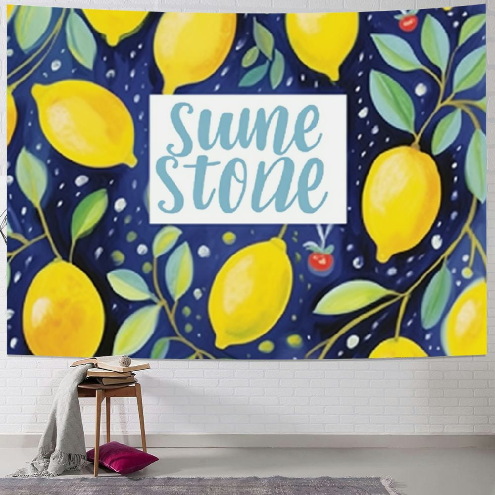 BCIIG Lemon Tree Tapestry Wall Hanging Unique Style for Home Wall Decor ...