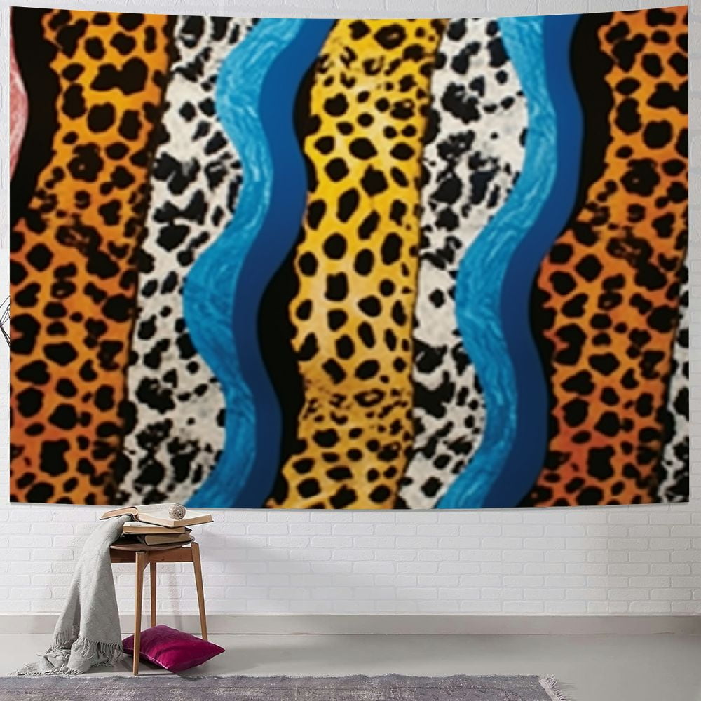 BCIIG Leopard Print Tapestry Wall Hanging Unique Style Graphic ...