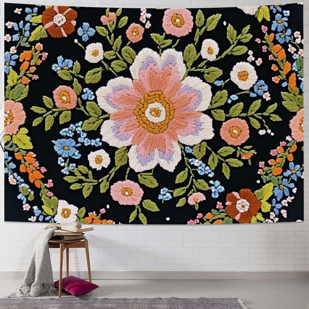 BCIIG Mandala Floral Boho Tapestry Ceiling Girly Coquette Bohemian ...