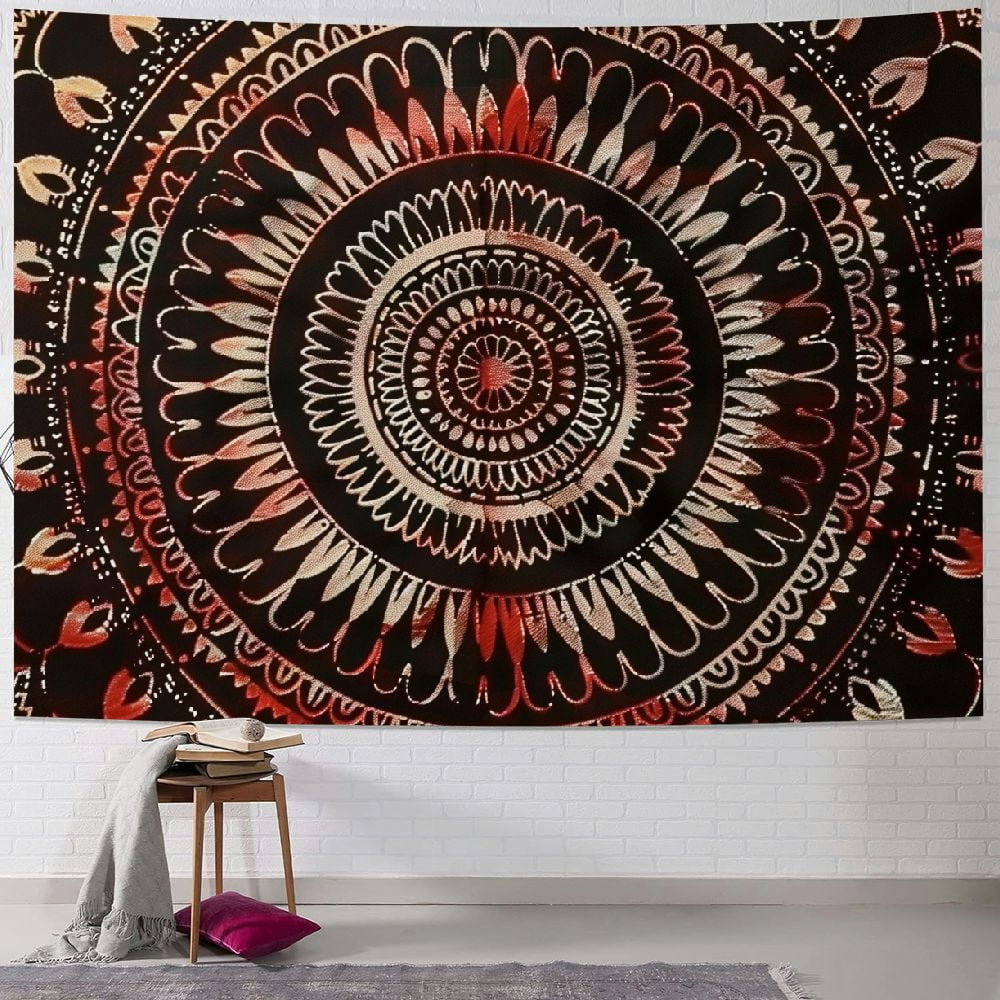 BCIIG Mandala Tapestry, Enclosing Magic Circle Middle Eastern Egyptian ...