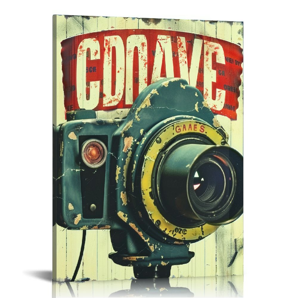 BCIIG Movie Camera Fine Art Aesthetic Poster & Print Wall Painting for ...