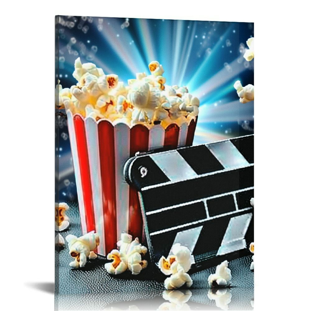 BCIIG Movie Night Fine Art Aesthetic Poster & Print Wall Painting for ...