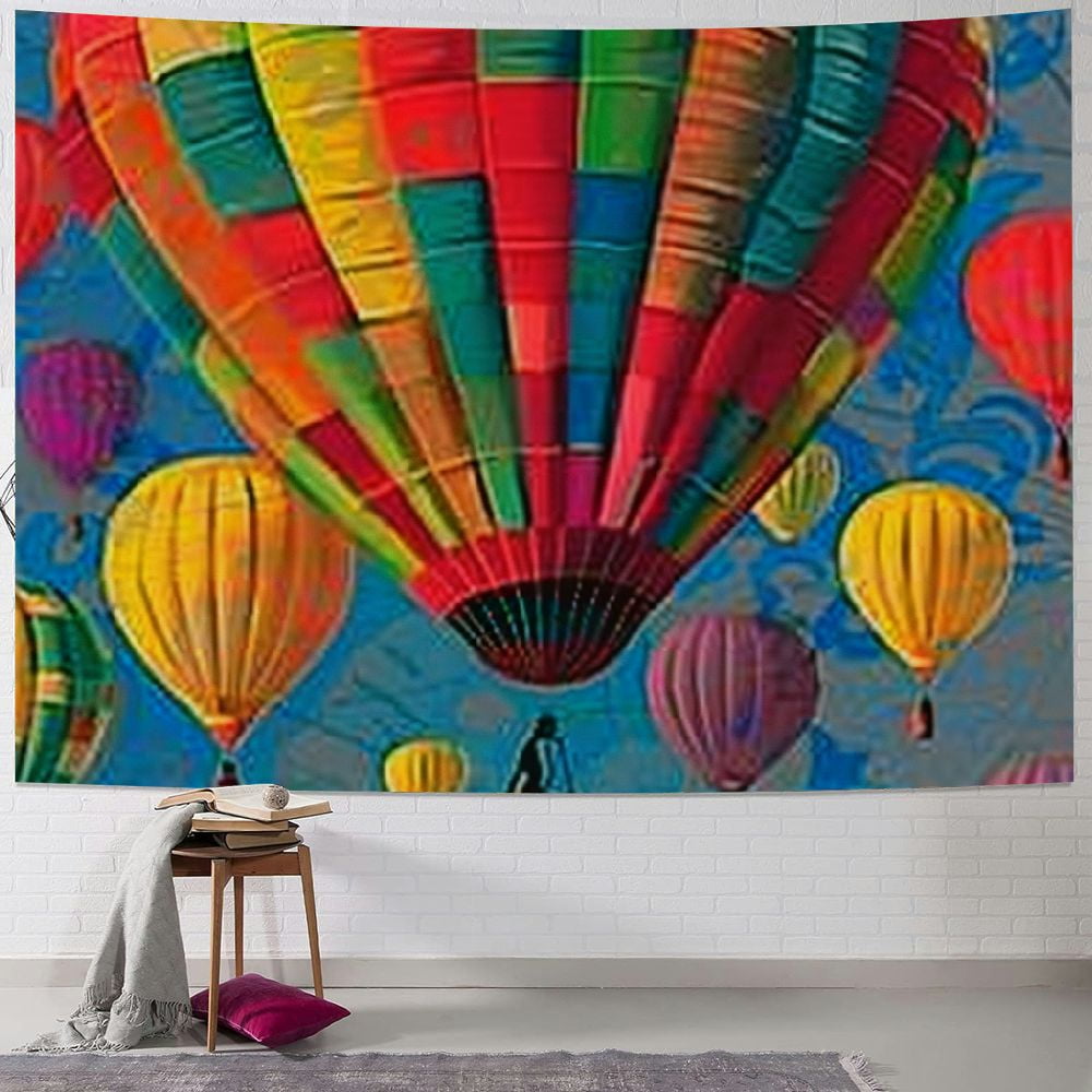 BCIIG Naive Art Tapestry Wall Hanging Unique Style Graphic Tapestries ...