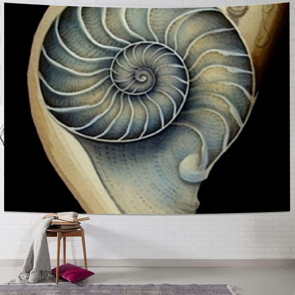 BCIIG Nautical Shell Tapestry Wall Hanging Unique Style Graphic ...