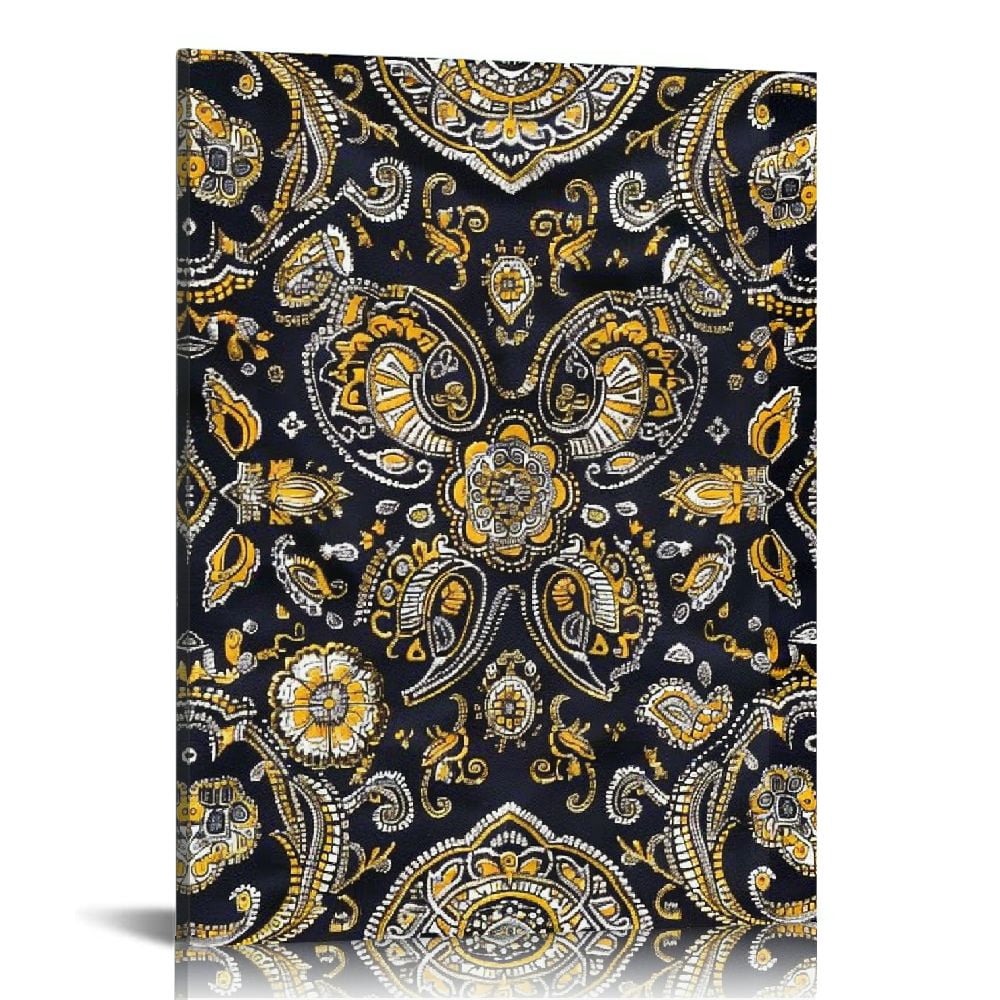 BCIIG Paisley Pattern Fine Art Aesthetic Poster Print Wall Painting for ...