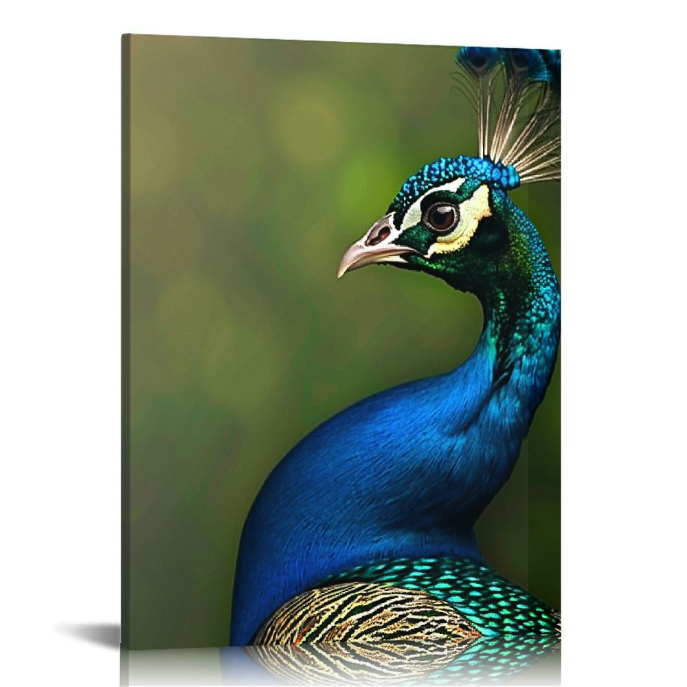 BCIIG Peacock Fine Art Aesthetic Poster & Print Wall Painting for ...