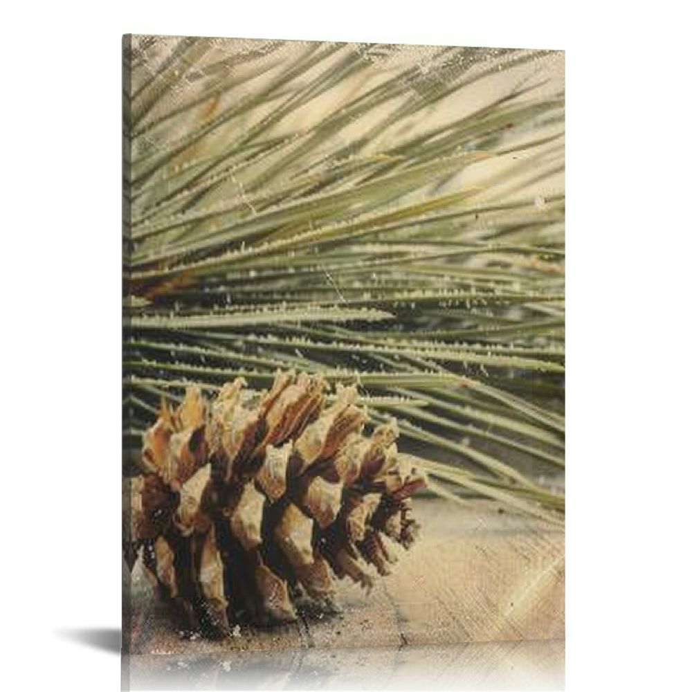 BCIIG Pine Cone Fine Art Aesthetic Poster Print Wall Painting for ...