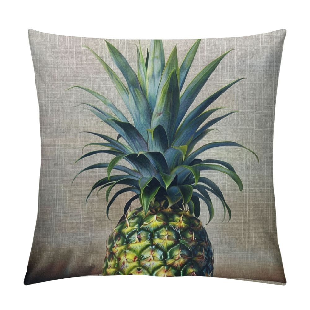 BCIIG Pineapple Pillow Cover,Decorative Throw Pillow Pineapple Top ...