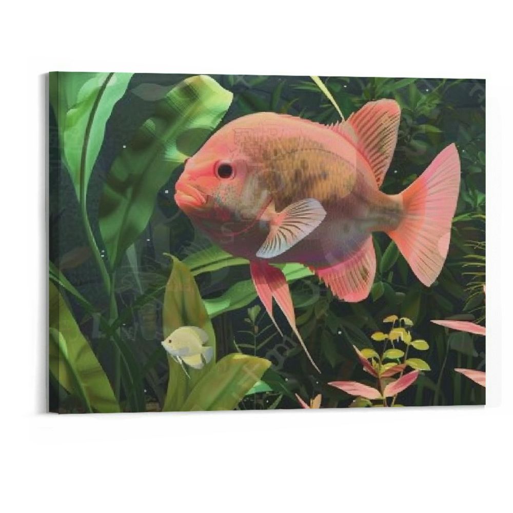 BCIIG Posters for Room Aesthetic Animal Posters Discus Fish Poster 2 ...