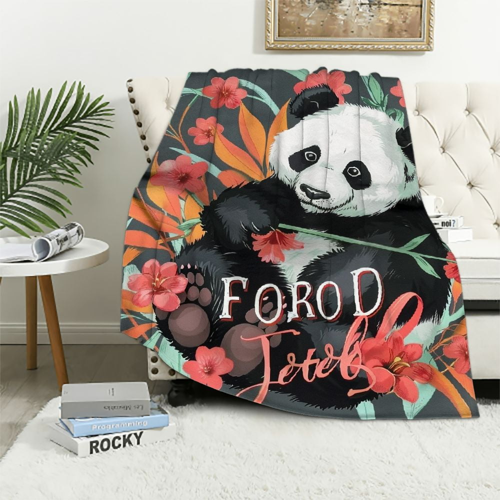 BCIIG Red Panda for Women Blanket Soft Cozy Red Panda Animal Stuff ...
