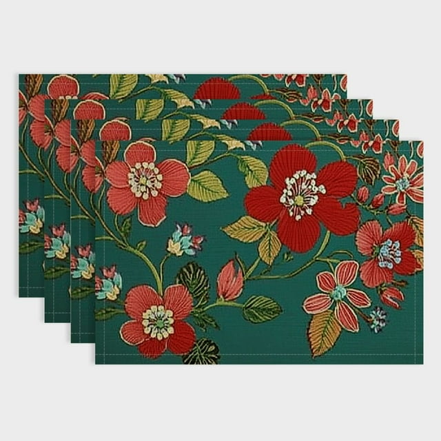 BCIIG Rock Place Mats Set of 4. Nature Landscape Seashore Water Coastal ...