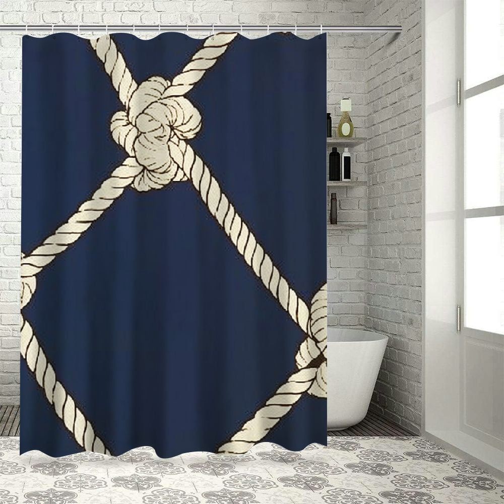 BCIIG Rope Knot Bathroom Decor Set with Hooks, Colorful Luxurious ...