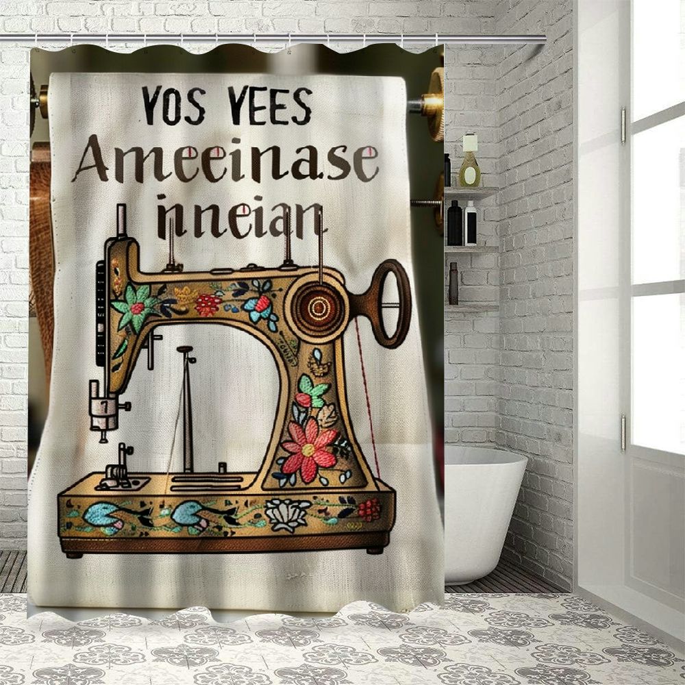 BCIIG Saying Shower Curtain, Yes I Really Do Need All These Sewing ...