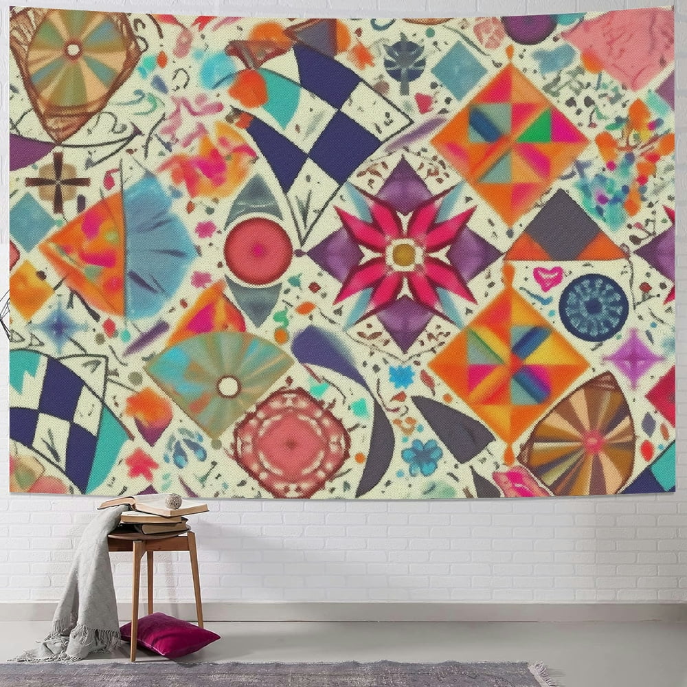 BCIIG Shapes Tapestry Wall Hanging Unique Style Home Decor Art ...