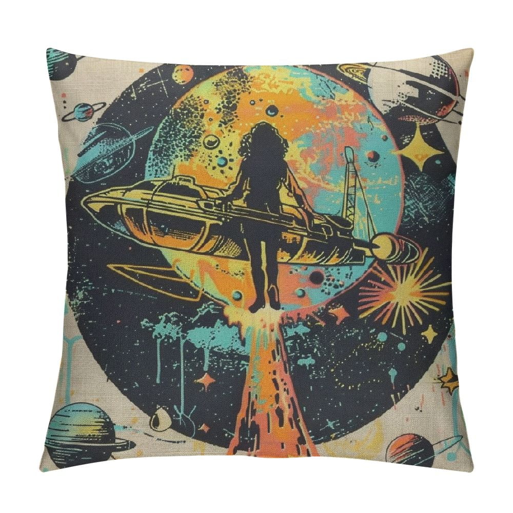 BCIIG Space Pillows Bohemian Solar System Map Universe Astronauts ...