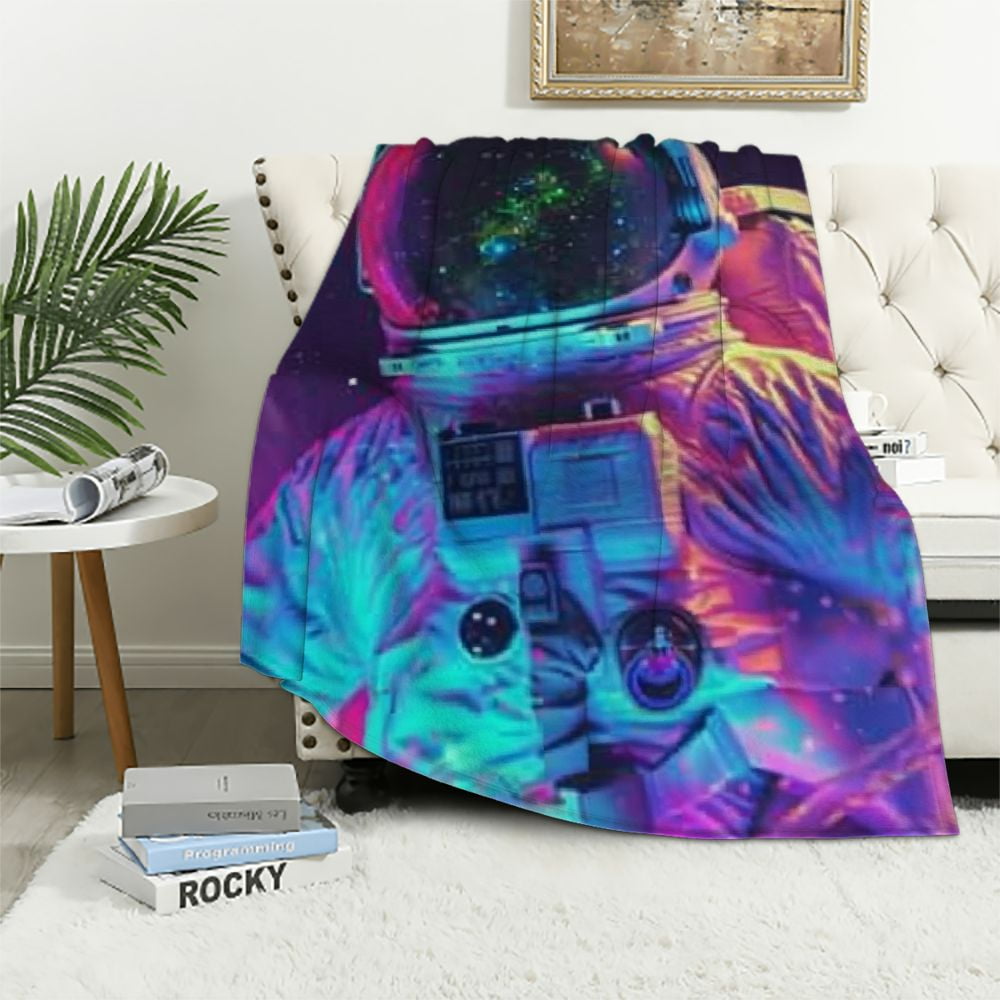 BCIIG Space Suit Beeple Space Art Warm Lightweight Blanket Soft Fleece ...