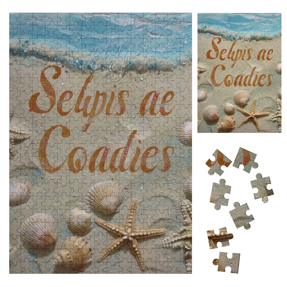 BCIIG Starfish Shells Kitsch Wooden Jigsaw Puzzle Vertical Impossible ...