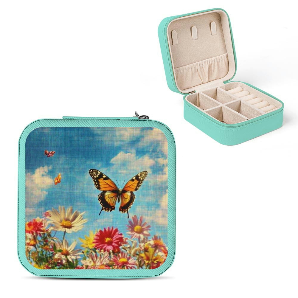 BCIIG Travel Jewelry Case Compact Size Portable Jewelry Holder with ...
