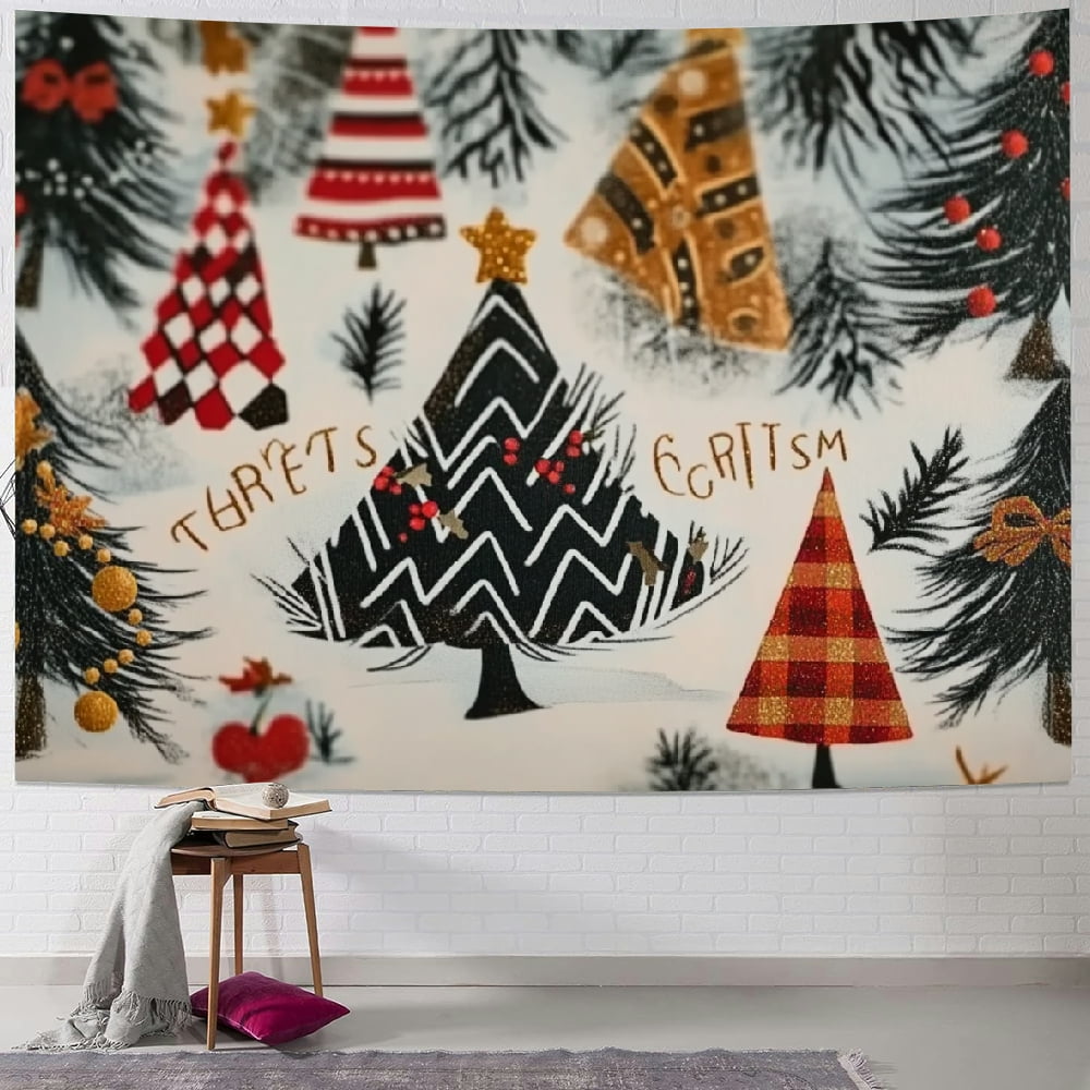 BCIIG, Tree Decoration, Tapestry, Wall Hanging, Unique Style, Graphic ...