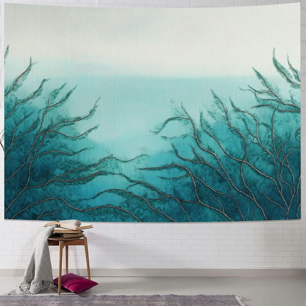 BCIIG Trees Ocean Tapestry Wall Hanging Unique Style Graphic Tapestries ...