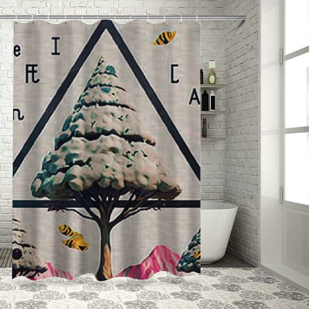 BCIIG Triangle Tree Hugger Beeple Bathroom Decor Set with Hooks ...