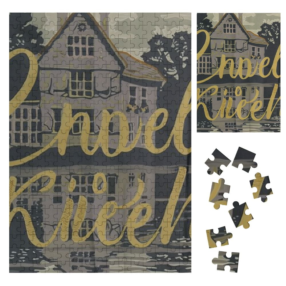 BCIIG Vintage Arts and Crafts Movement Wooden Jigsaw Puzzle Vertical ...