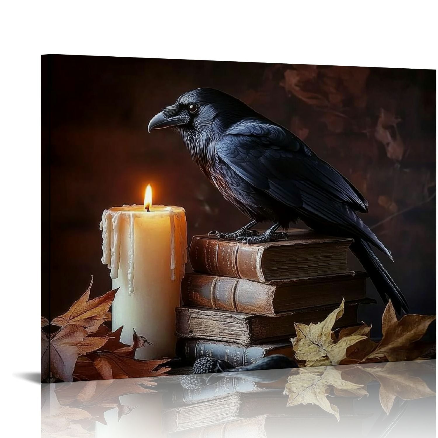 BCIIG Vintage Halloween Wall Art for Bedroom Vintage Canvas Wall Art ...