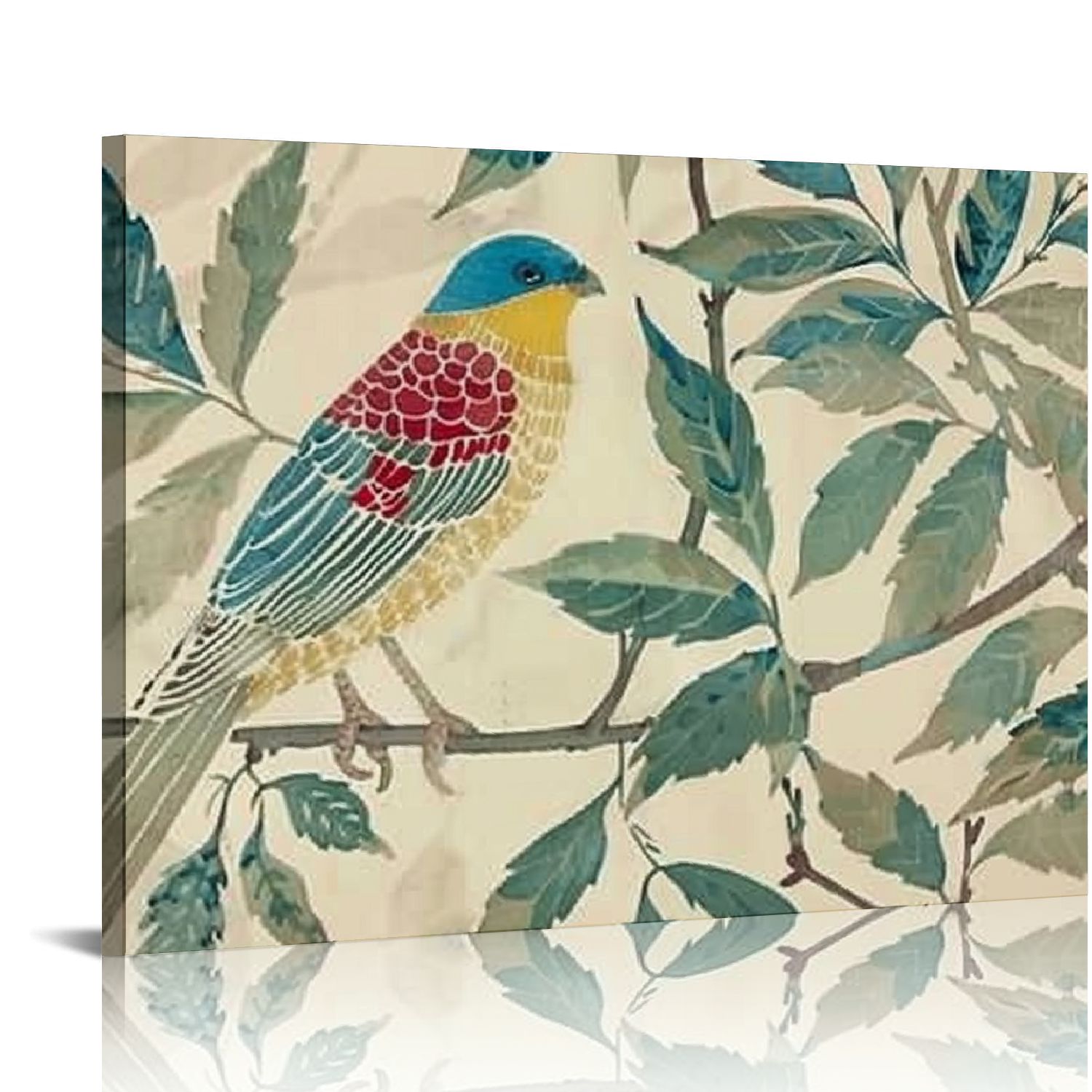 BCIIG William Morris Bird on Tree Tree Modern Wall Art William Morris ...