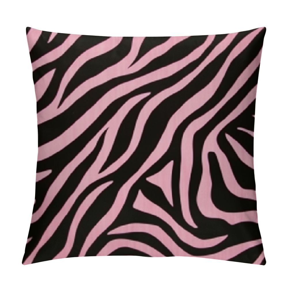 BCIIG Zebra Print Graphic Decorative Throw Pillow Cover for Home Couch ...