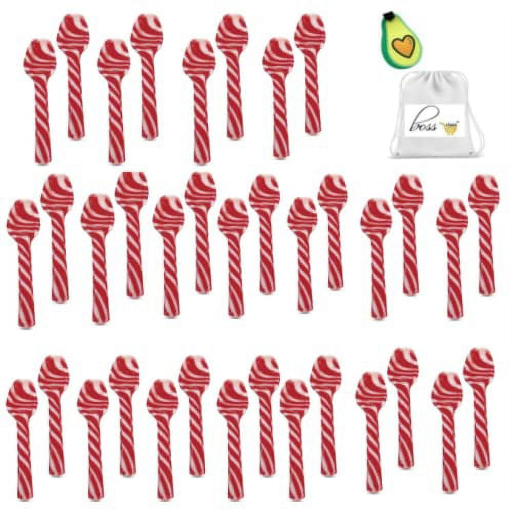 BCL (216ct) Peppermint SLIGHTLY BROKEN SPOONS (36 Boxes of 6 packs each ...