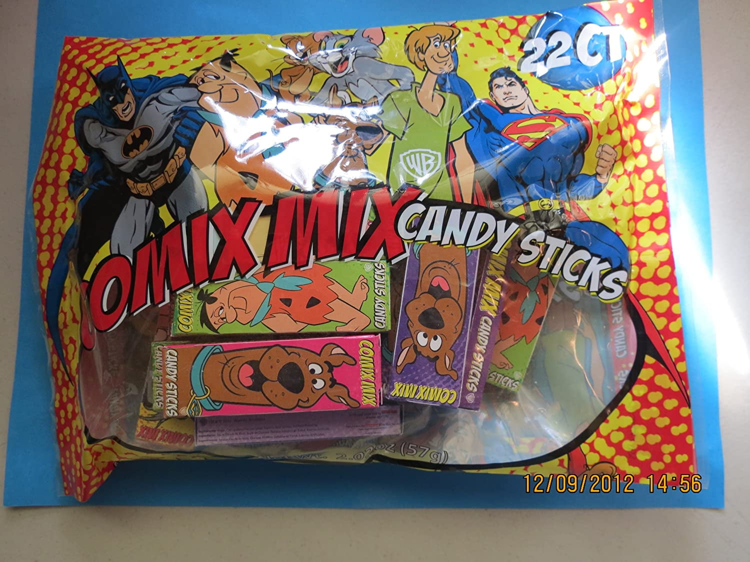 BCL Comix Mix Candy Sticks 22 counts (Pack of 1) for Valentines Easter ...