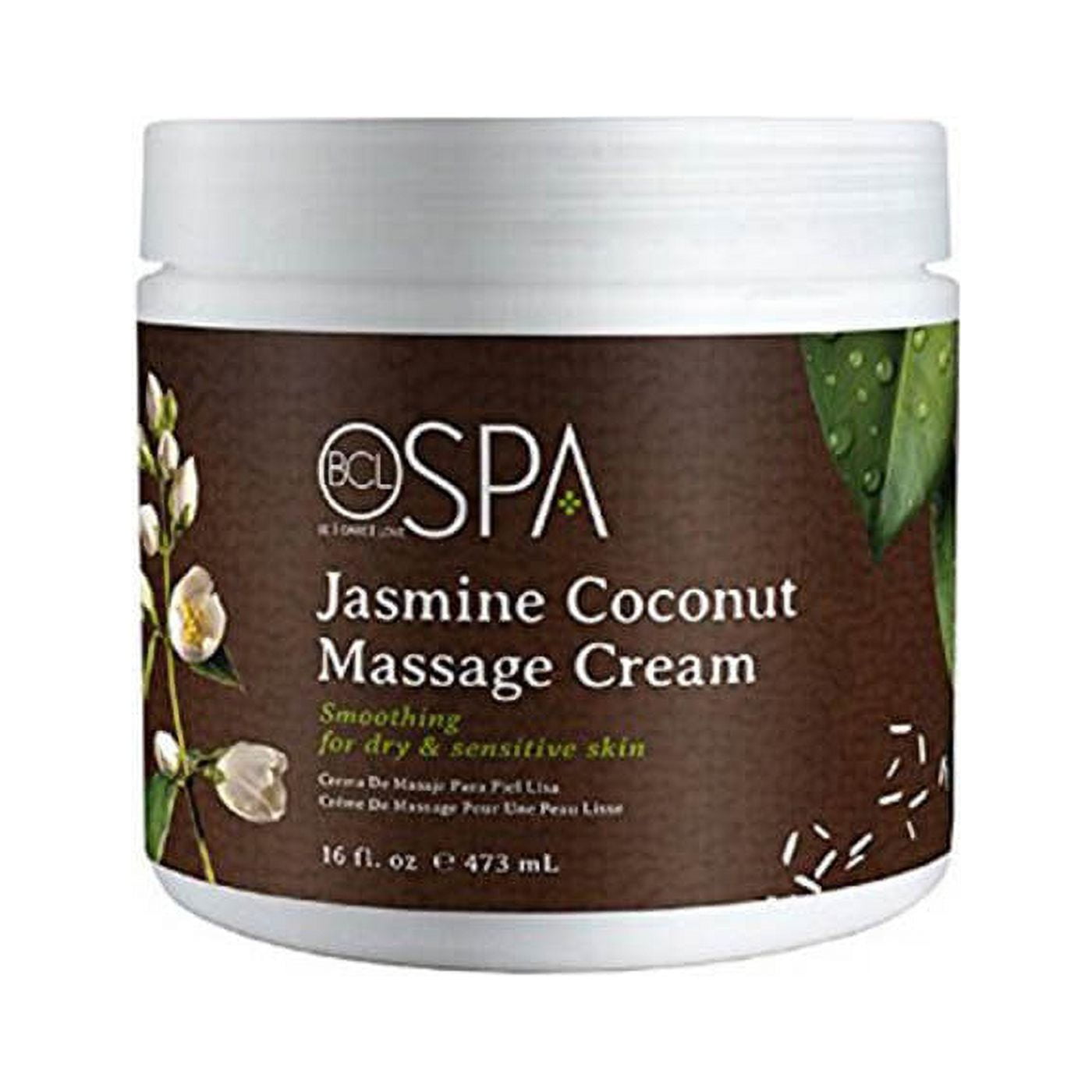 BCL SPA 16 oz. Jasmine Coconut Massage Cream - Walmart.com
