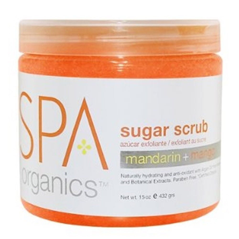 BCL SPA 16 oz. Sugar Scrub Mandarin + Mango - Walmart.com