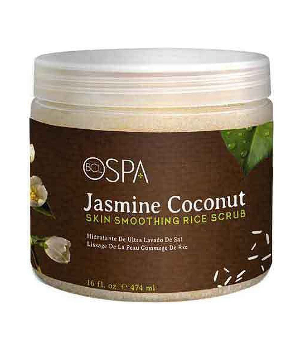 BCL Spa 16 oz. Jasmine & Coconut Sugar Scrub - Walmart.com